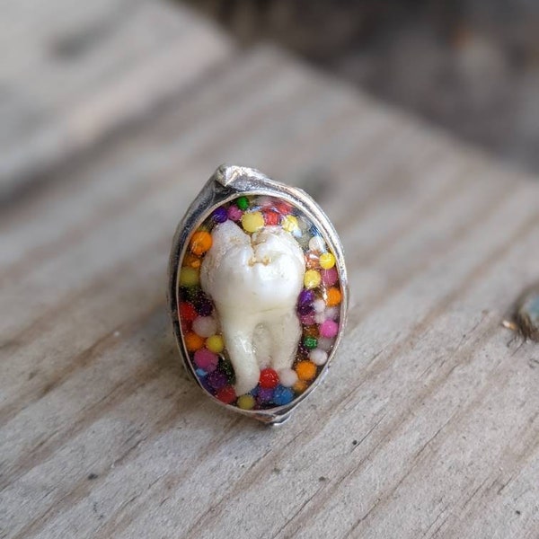 Tooth Ring - Etsy