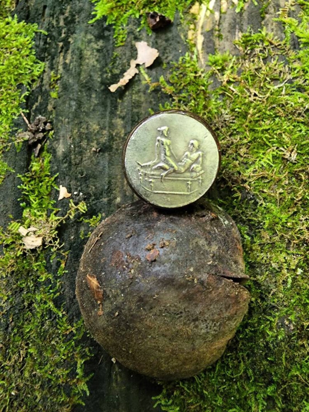 Caligula Coin Wooden Ring - Etsy