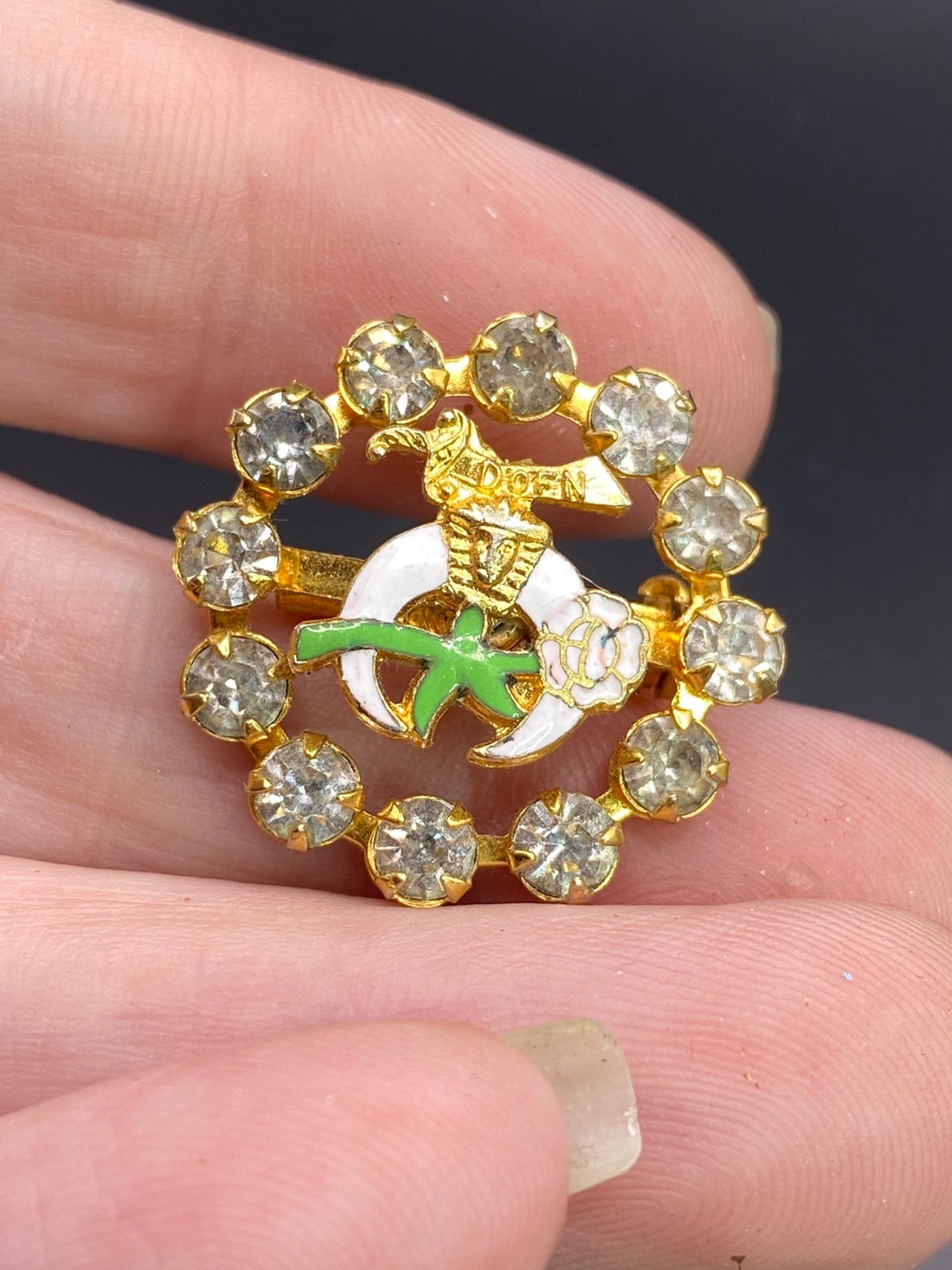 Vintage Mason Masonic Order Pin - Etsy