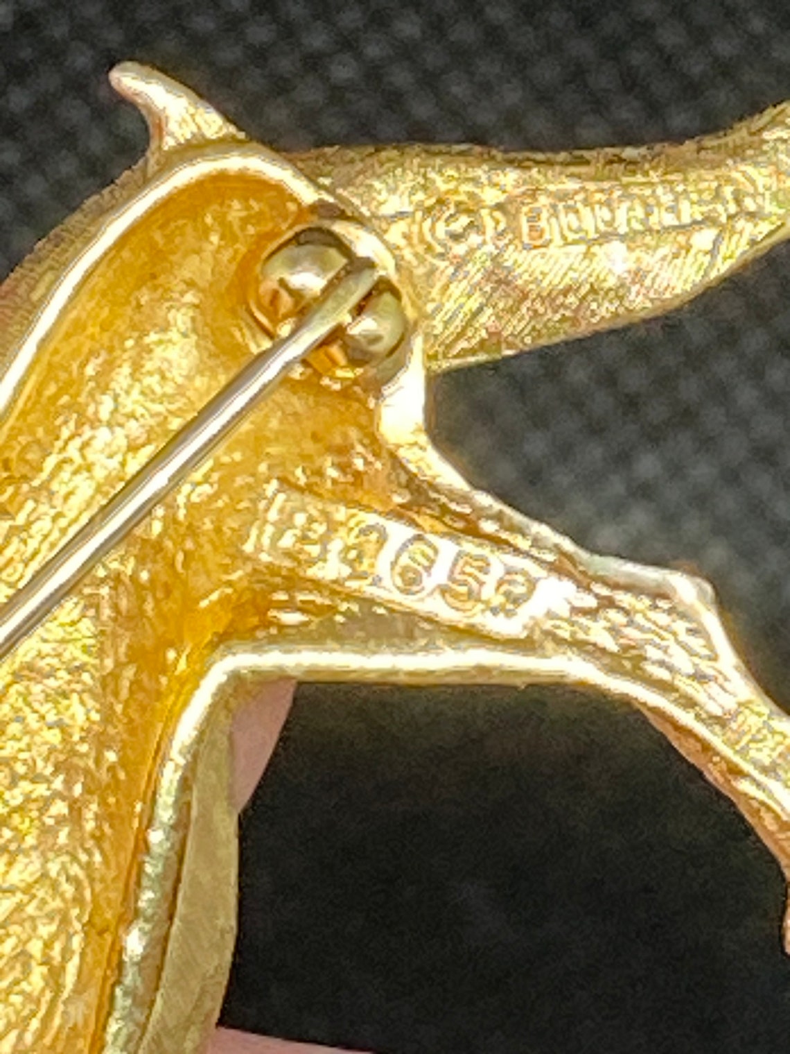 Vintage Dog Boxer Gold Plated Boucher Pin - Etsy