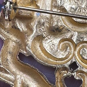 Vintage Arthus Bertrand Paris Ship Stag Gazelle Pin - Etsy