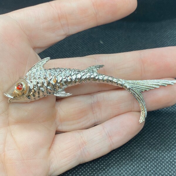 Koi Fish Brooch - Etsy