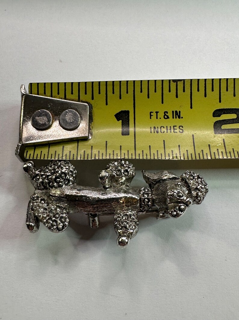 Vintage Poodle Pin - Etsy