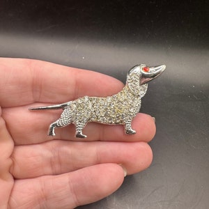 Vintage Dachshund Wiener Dog Pin - Etsy