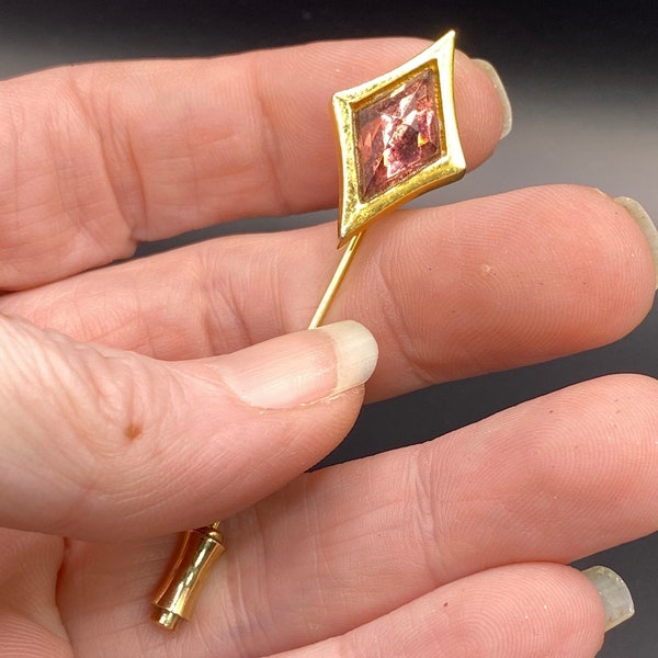 Rhinestone Stick Pin - Etsy