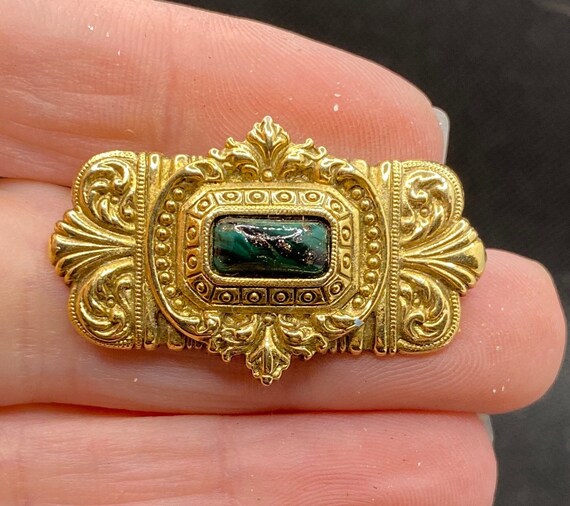 Vintage Victorian Style Bar Pin - Etsy