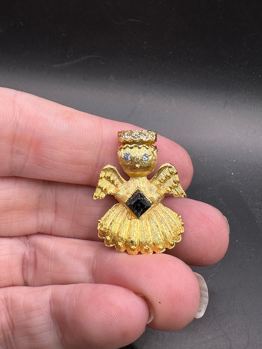 Vintage Angel Pin by Ultra Craft - Etsy