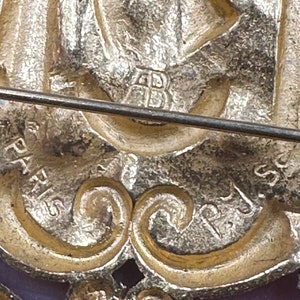 Vintage Arthus Bertrand Paris Ship Stag Gazelle Pin - Etsy