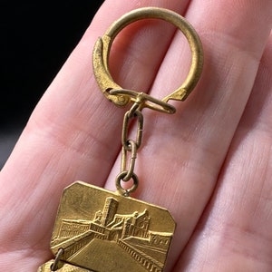Vintage Religious Souvenir Rome Italy Keychain With Saint Francesco - Etsy