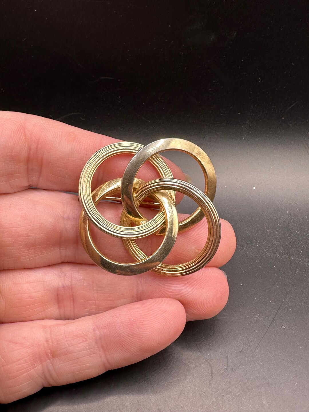 Vintage Mid Century Modern MCM Atomic Age Atom Pin - Etsy