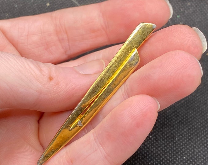 Vintage Bar Pin Art Deco Style by Les Bernard - Etsy