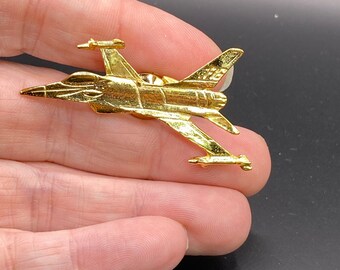 Gold Fighter Jet Jewelry - Etsy