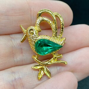 Vintage Bird Starling Robin Swallow Pin - Etsy