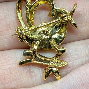 Vintage Bird Starling Robin Swallow Pin - Etsy