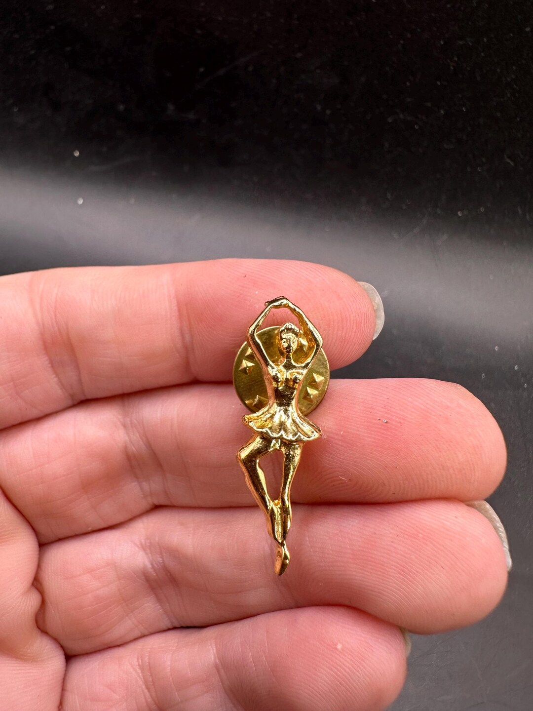 Vintage Ballet Tiny Dancer Ballerina Pin or Tie Tack - Etsy