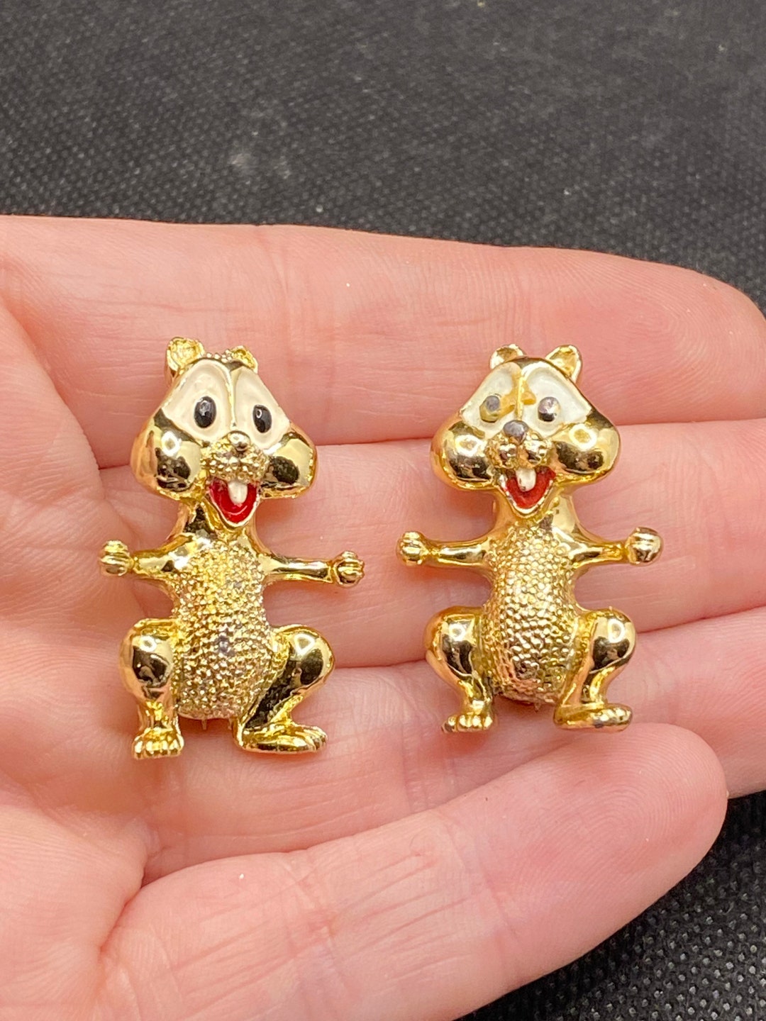 Vintage Chipmunk Scatter Pins - Etsy