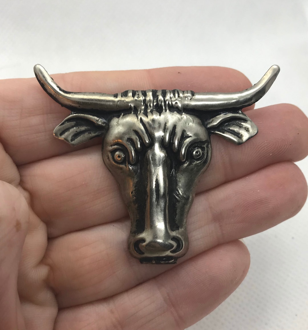 Vintage Water Buffalo Tin Pin Made in Japan - Etsy