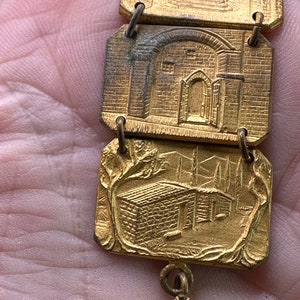 Vintage Religious Souvenir Rome Italy Keychain With Saint Francesco - Etsy