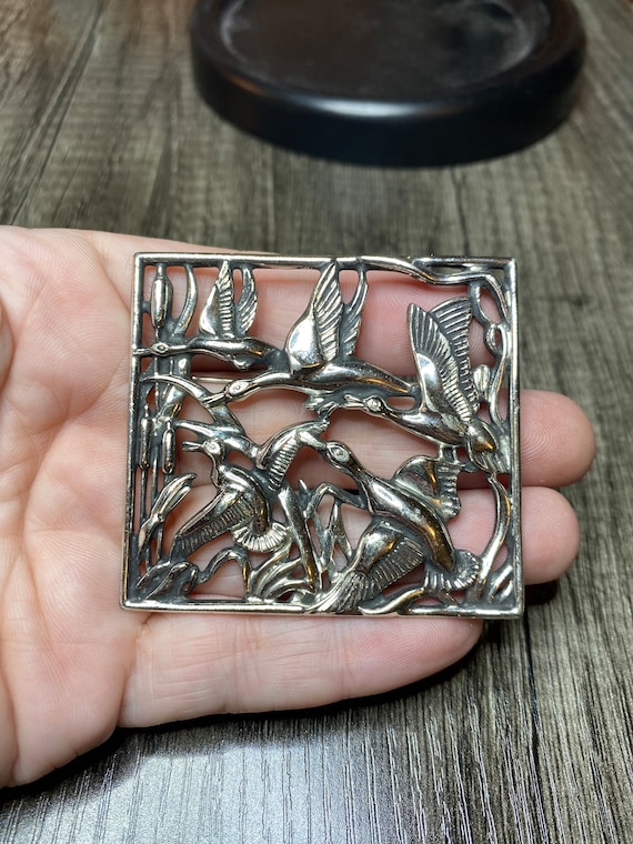 vintage ducks flying - Gem