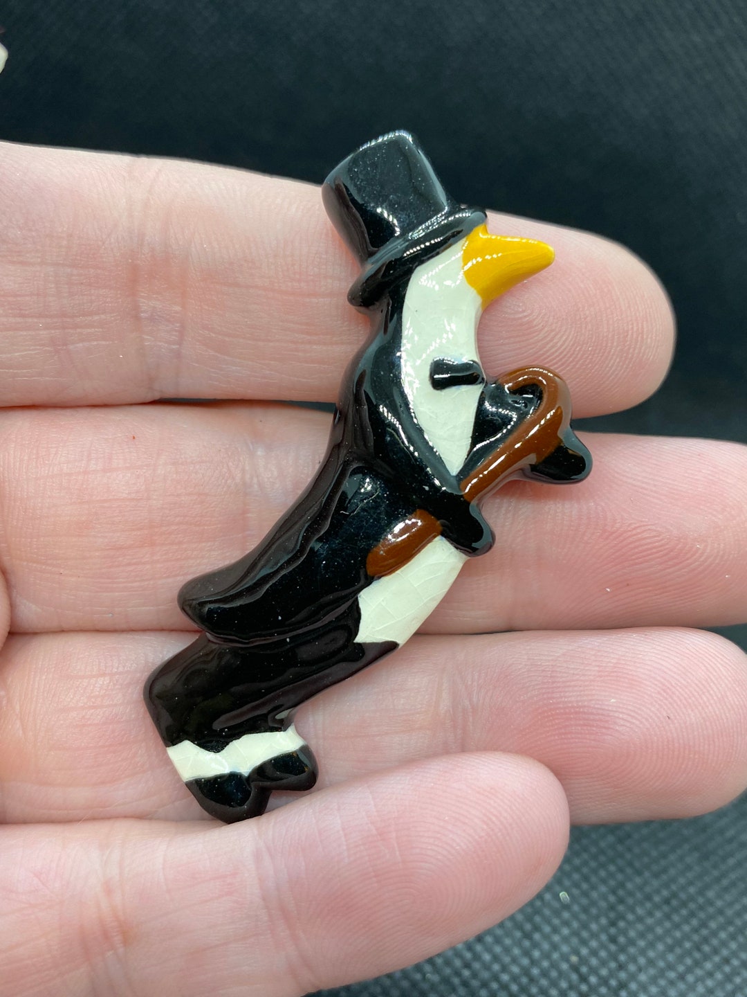 Vintage Penguin Pin - Etsy