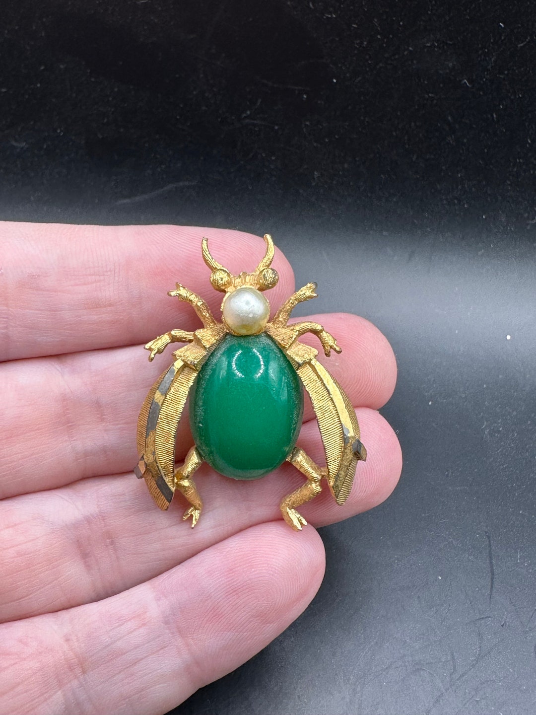 Vintage Bug or Beetle Pin - Etsy