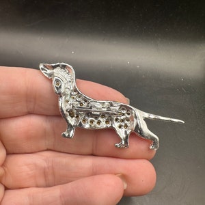 Vintage Dachshund Wiener Dog Pin - Etsy