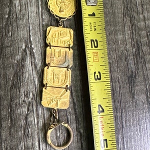 Vintage Religious Souvenir Rome Italy Keychain With Saint Francesco - Etsy