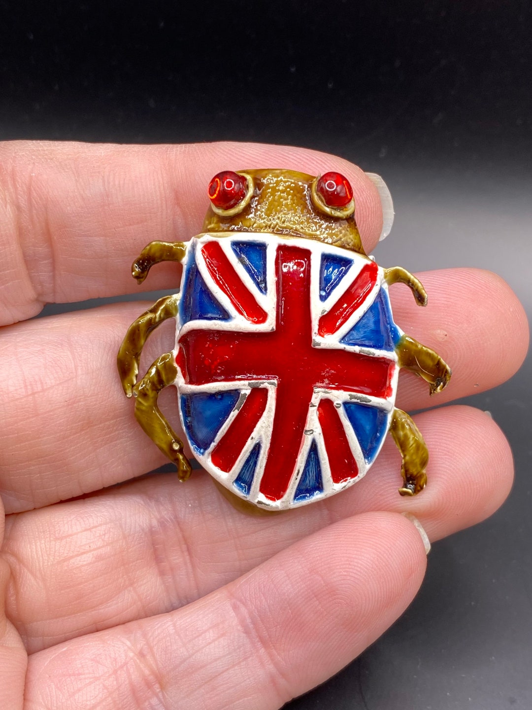 Vintage Enamel HAR Beatles Pin or Pendant - Etsy