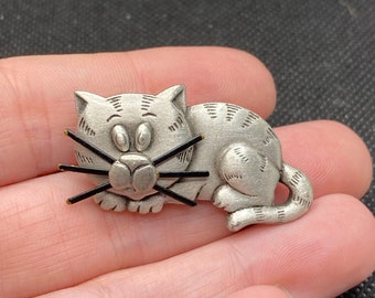 Jj Cat Pin - Etsy