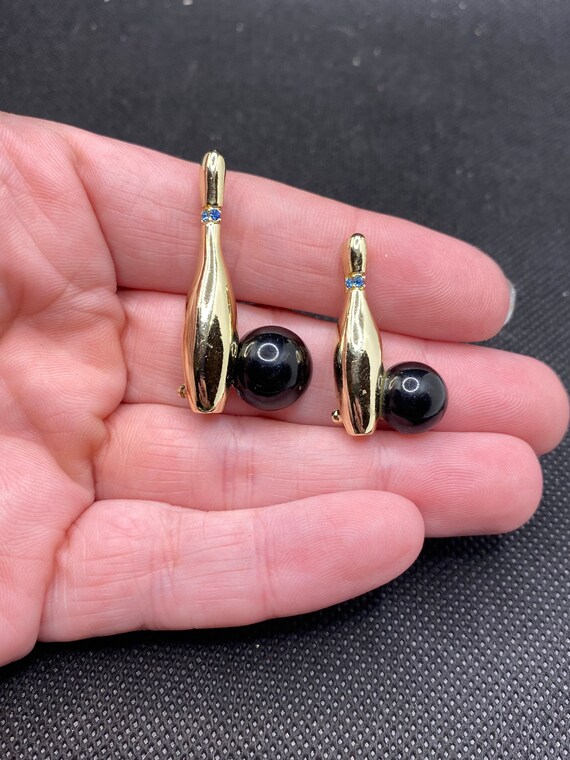 Vintage Pair of Scatter Dolphin Pins - Gem