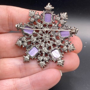 Vintage Royal Renaissance Circle Style Rhinestone Pin - Etsy