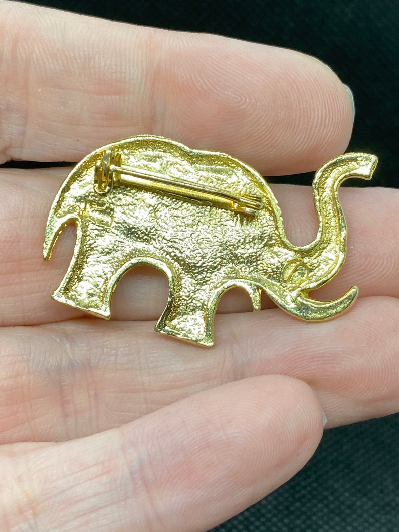 Vintage Elephant Pin | Etsy
