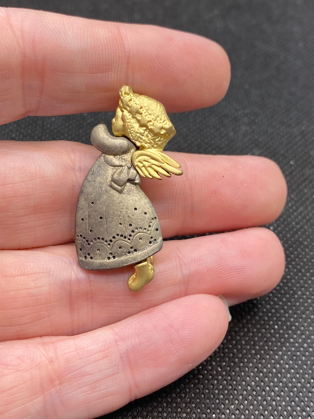 Vintage Angel Pin - Etsy