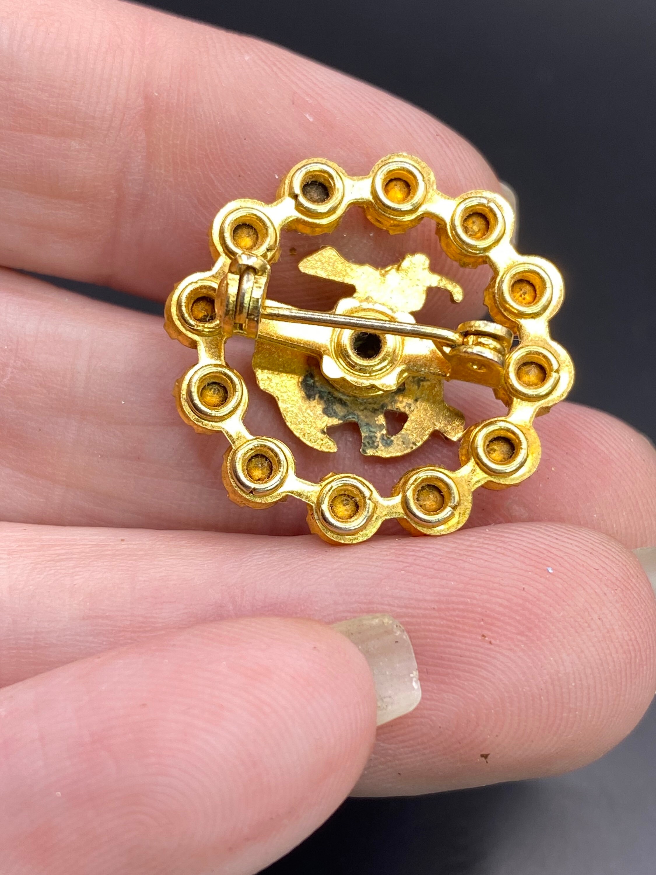 Vintage Mason Masonic Order Pin - Etsy