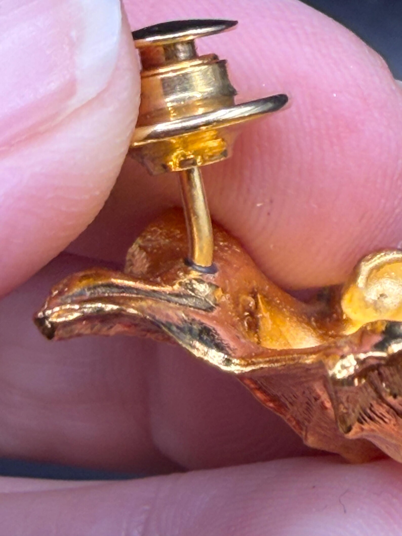 Vintage Gold Tone Metal Conch Sea Shell Brooch - Etsy