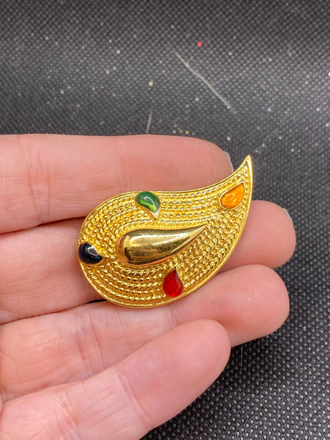 Vintage Modern 80’s Retro Pin - Etsy