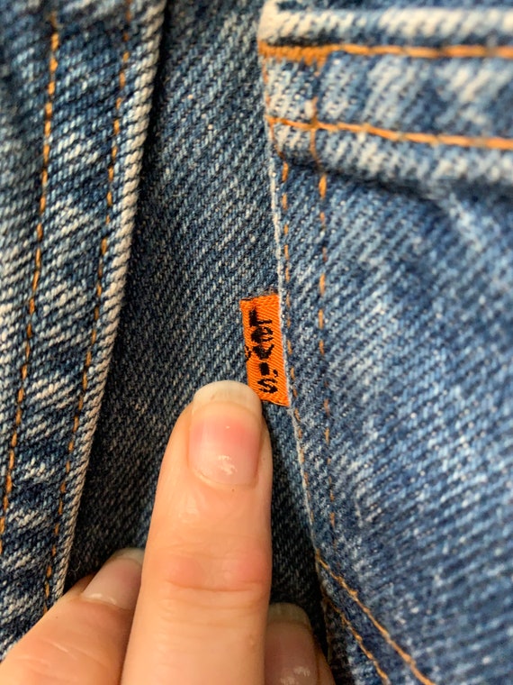 1970s Levi’s, orange tag Student 506 /natural waist d… - Gem