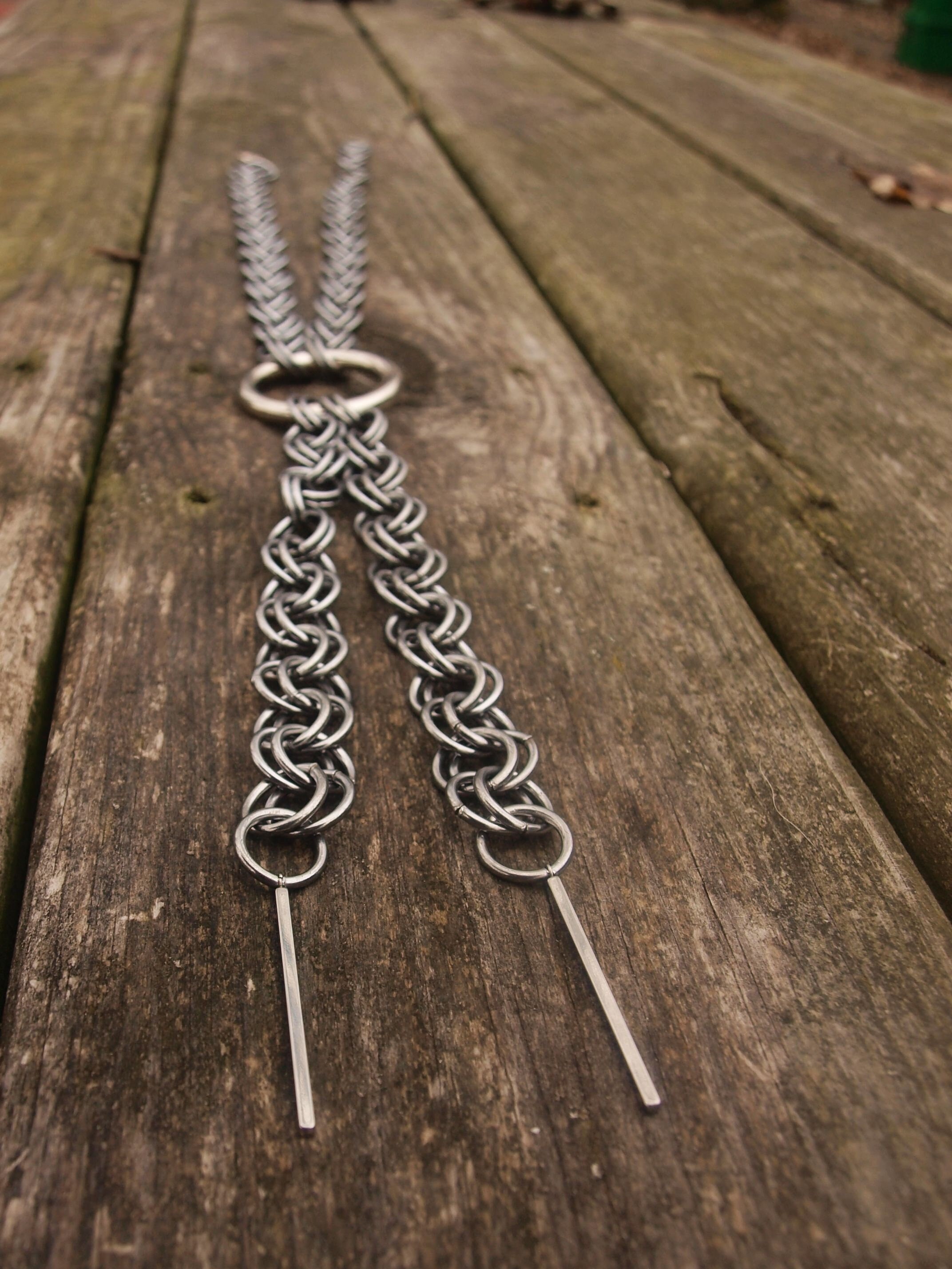 Steel Chain Bolo Tie - Etsy