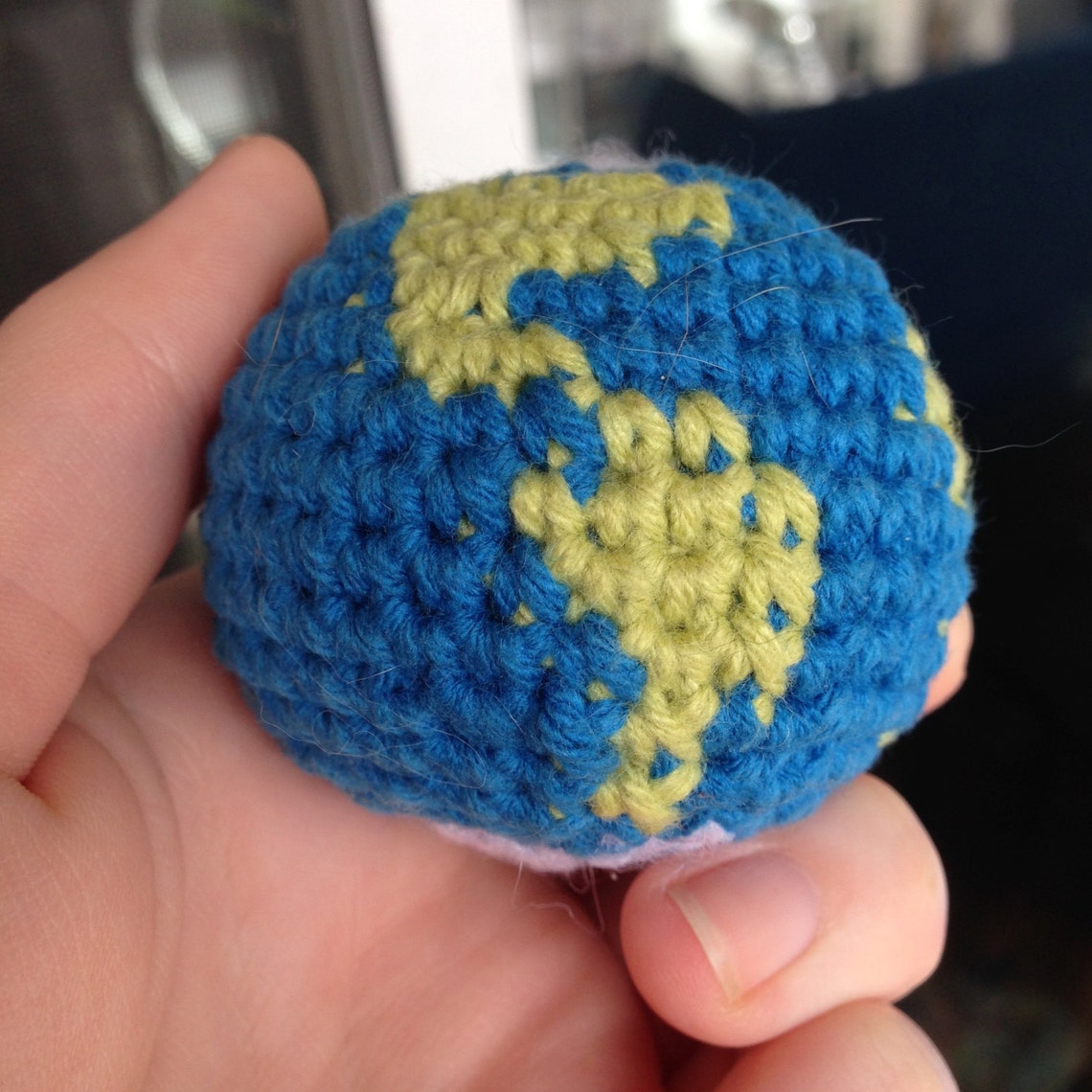 2 Crochet Patterns Mini and Large Crochet Globes World | Etsy