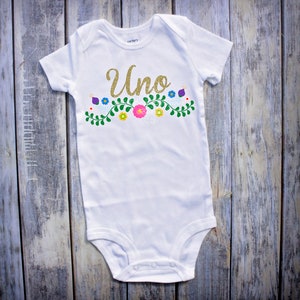 Uno Fiesta Birthday Tutu Outfit- Cake Smash Outfit- 1st Birthday Outfit ...