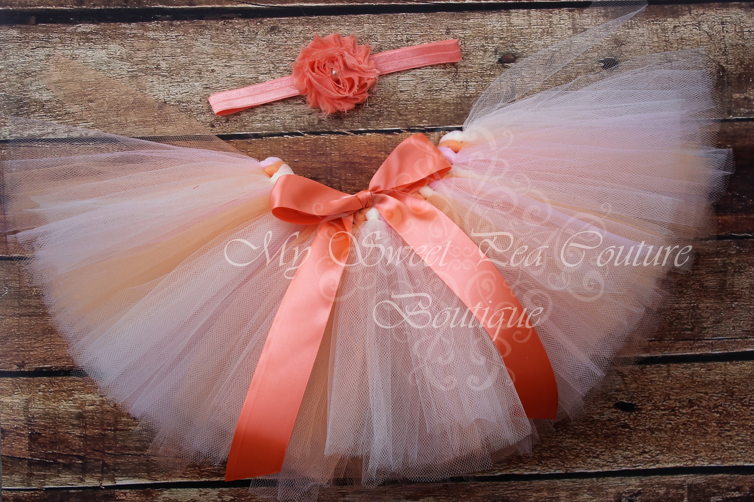 Aqua Tutu & Headband Set- Tutu- Princess Tutu- Baby Tutu- 1st Birthday ...