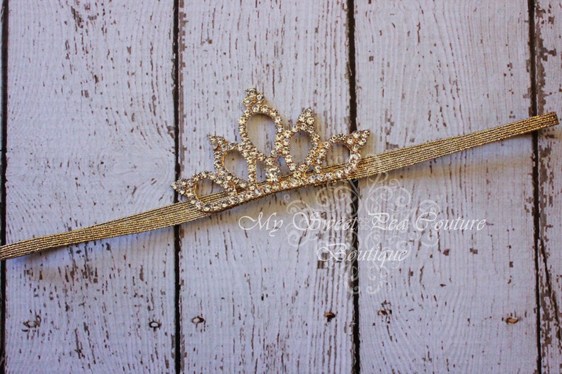 Gold Diamond Rhinestone Tiara Mini Tiara Mini Crown Tiara - Etsy