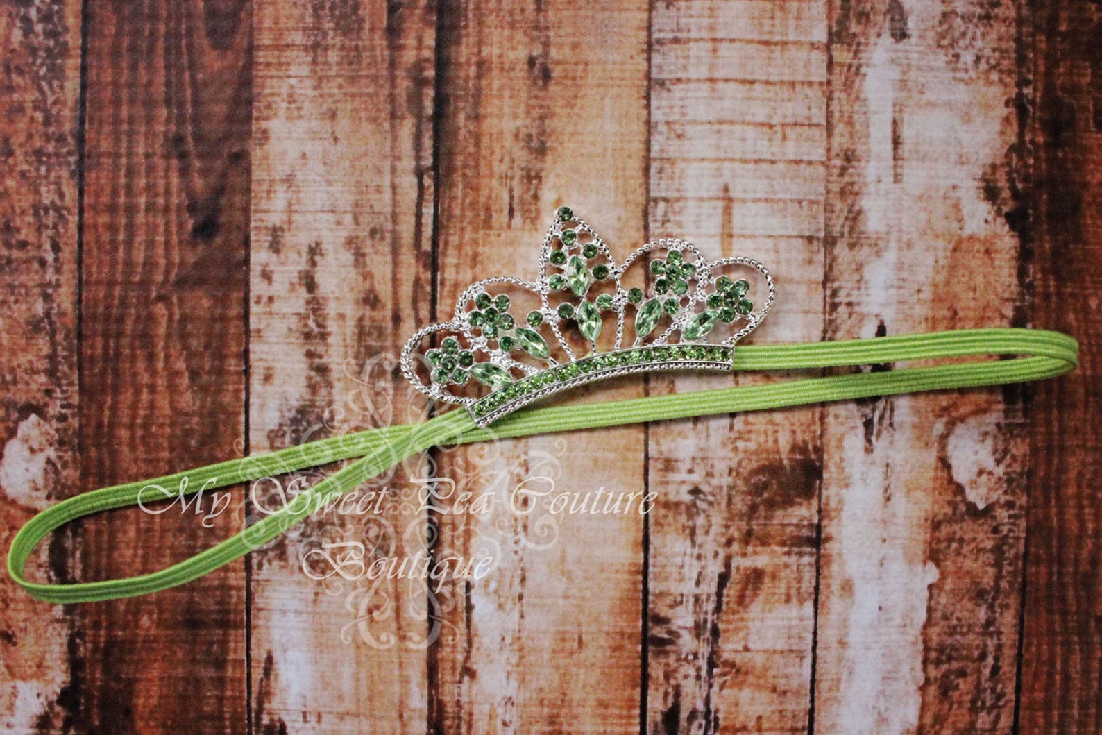 Peridot Rhinestone Tiara August Birthstone Mini Tiara Mini - Etsy