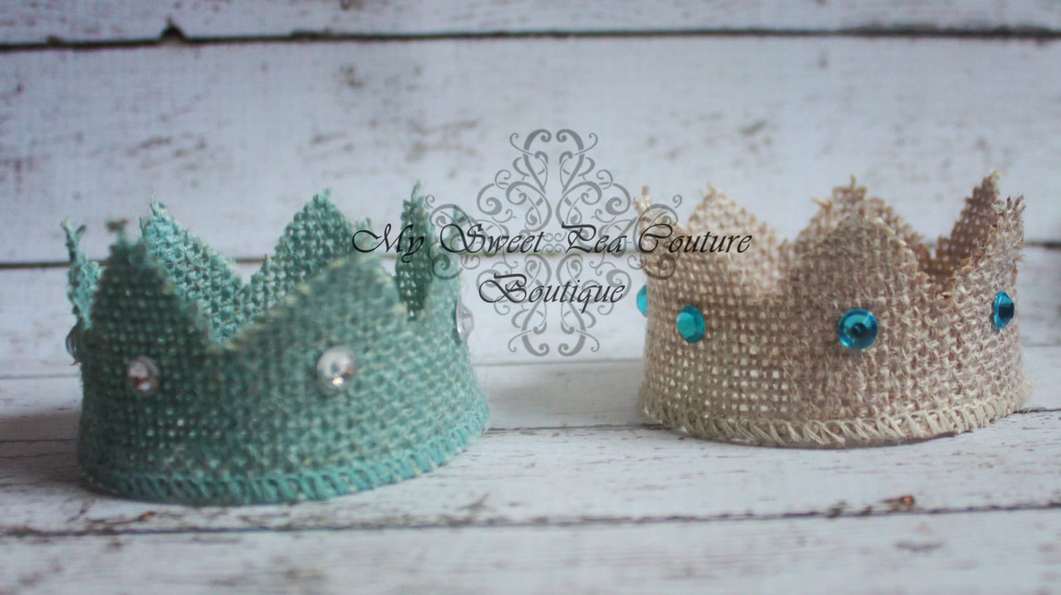 Mini Little Boy Blue Burlap Crown: Newborn Photo Prop Newborn - Etsy