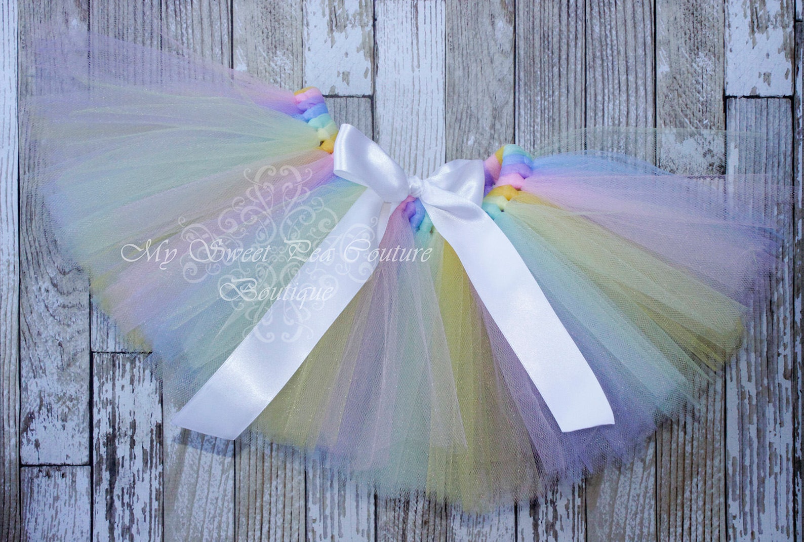 Rainbow Tutu Tutu Princess Tutu Pastel Rainbow Tutu Tutu - Etsy