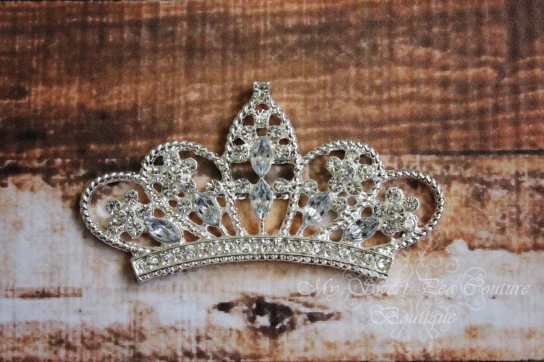 Diamond Rhinestone Tiara April Birthstone Mini Tiara Mini | Etsy