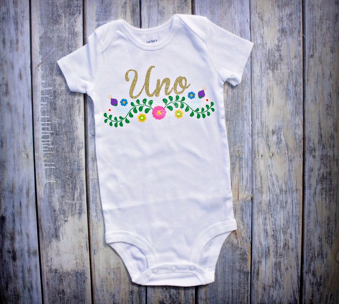 Uno Fiesta Birthday Outfit- First Fiesta Birthday- Personalized- First ...