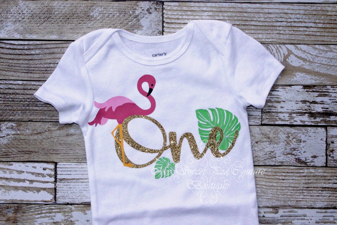 Flamingo First Birthday Tutu Outfit Cake Smash Outfit 1st - Etsy