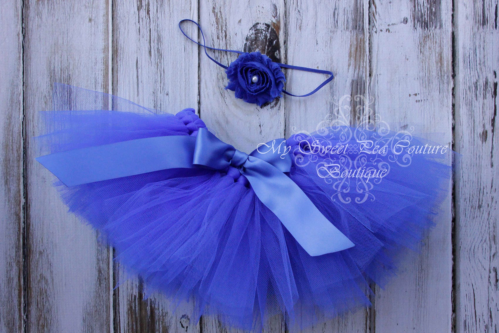 Royal Blue Tutu & Headband Set Tutu Princess Tutu Baby | Etsy