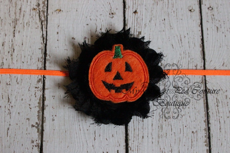 Jack-O-Lantern Headband Pumpkin Headband Halloween Headband | Etsy